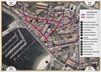 mapa baiona - Fiestas España